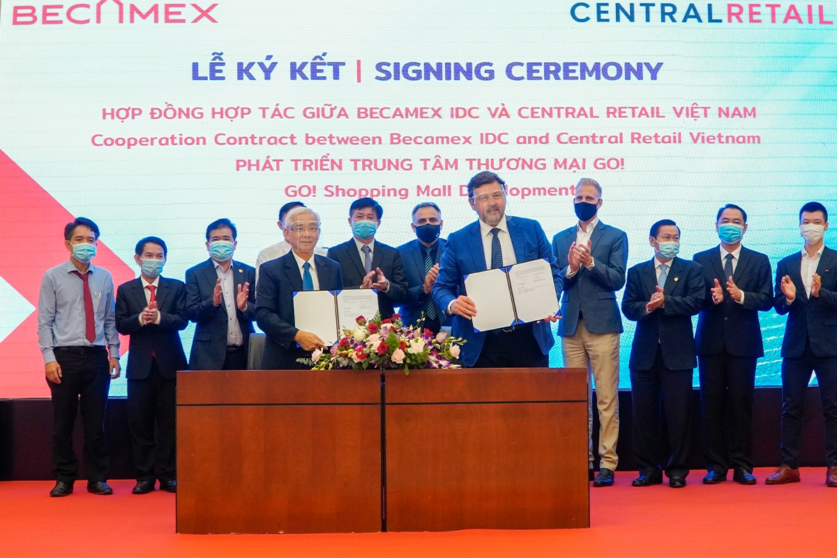 Central Retail in Vietnam signed an agreement with Becamex IDC to ...