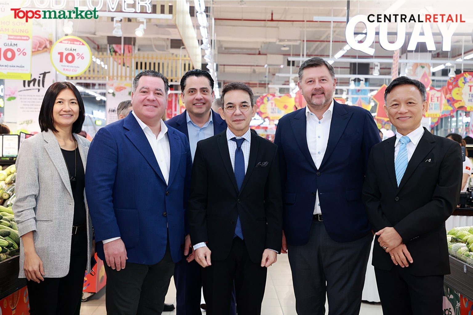 Central Retail Việt Nam khai trương siêu thị Tops Market phiên bản mới ...